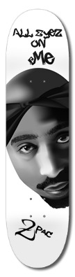 2Pac 7-1/2 Skateboard Deck