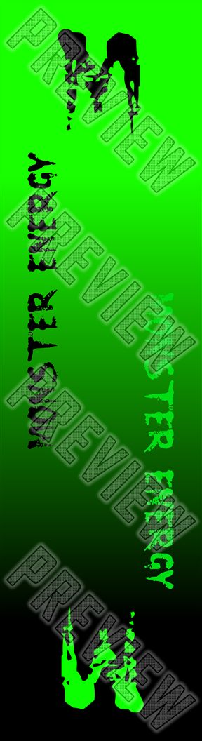 Monster energy board 7-7/8 Skateboard Deck