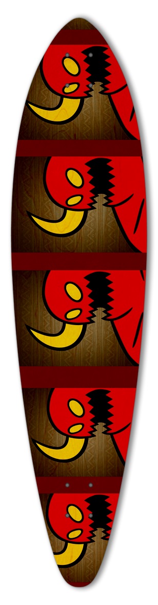 Custom Longboard Pintail Longboard