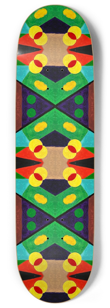 Carolina Roll 9 Inch Skateboard by NDArt
