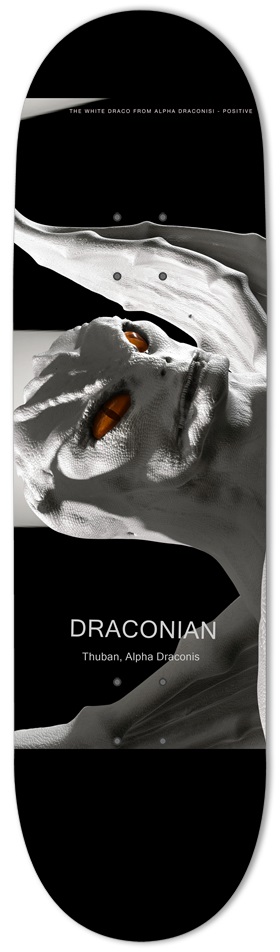 Alpha Draconian - ET species Skateboards 8-3/4 Inch Skateboard