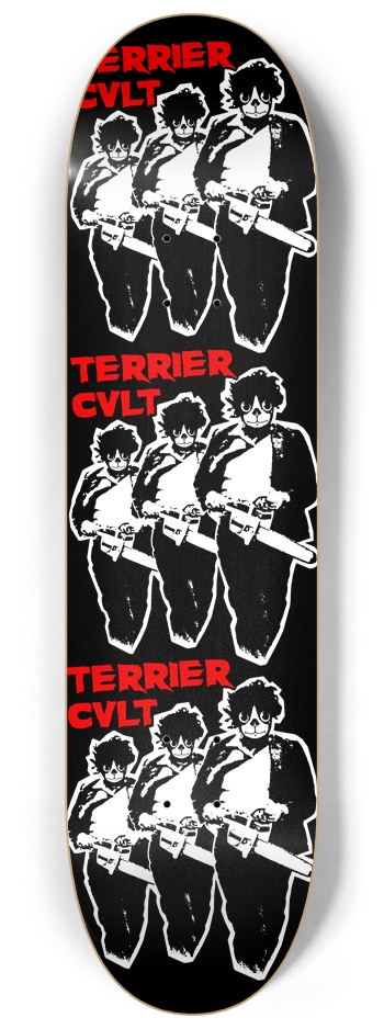 Boston Chainsaw Massacre Skateboard 8-1/4 Skateboard Deck by THE BITCH ...