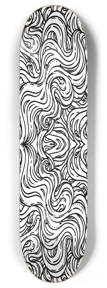 Abstract Board Design 8 Inch Skateboard Deck by keepbaseballfun