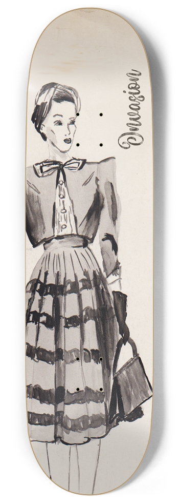 Invasion - Pinup 4 9 Inch Skateboard by Invasion Skateboards