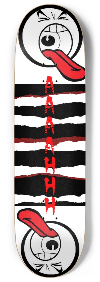 The AAAAHHH 2 9 Inch Skateboard by Hally Designs