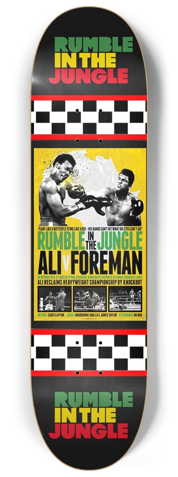 Rumble 8-1/4 Skateboard Deck by Believe Skateboards