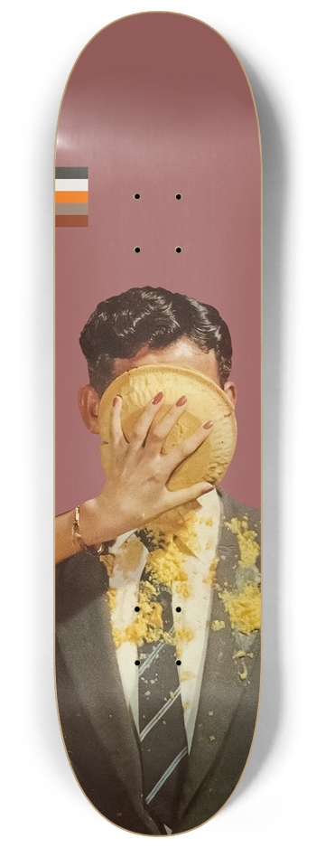 Fair Fight 8-1/4 Skateboard Deck by DigOutTheSky Skateboards