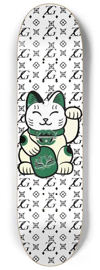Zen Cat 8-1/4 Skateboard Deck