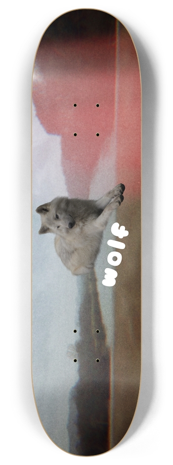 Wolf Deck (8 inch) 8 Inch Skateboard Deck by WolfSkateboards