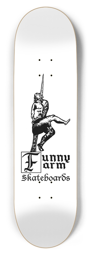 Funny Farm - 8.75" x 33" 8-3/4 Inch Skateboard by Funny Farm Skateboards
