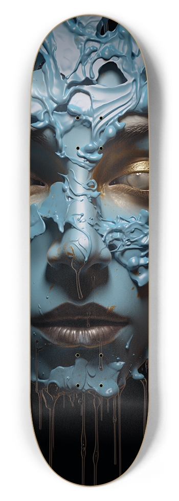 Empty Inside 8-1/2 Skateboard Deck by SexySasquatch