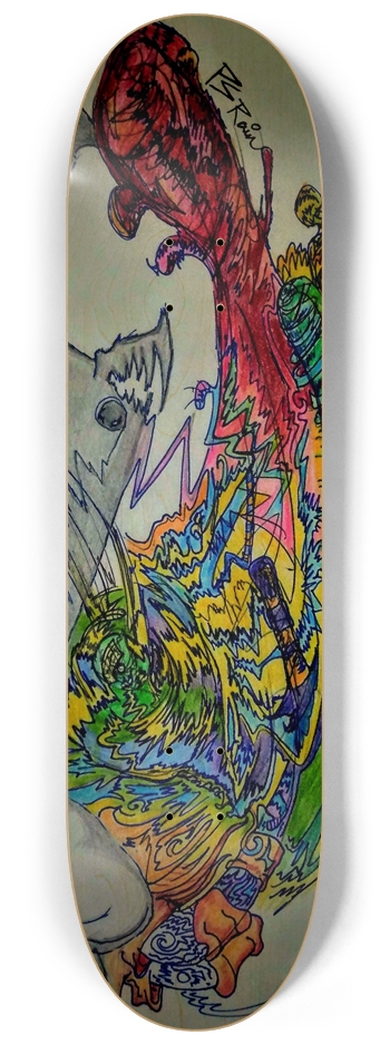 Drip Skateboard 8-1/4 Skateboard Deck by PS skate decks