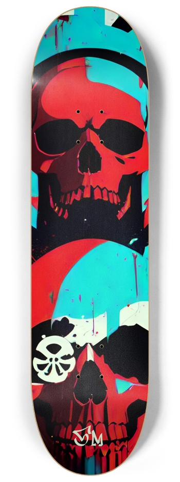 Techno Reaper Deck 8-1/4 Skateboard Deck by Screaming Monkey