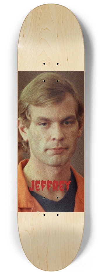 Jeffrey 8-1/4 Skateboard Deck by VoodooJunkie