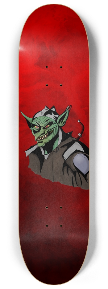 Goblin Custom Skateboard 8-1/4 Skateboard Deck by jfoutyandco