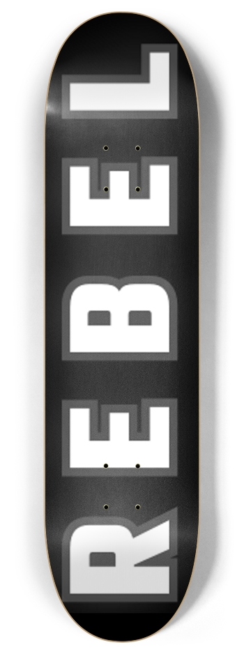 STANDARD 8 Inch Skateboard Deck by REBEL SCUM