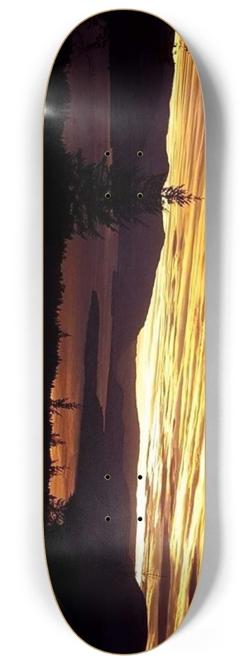 The Lake SUNSET 8-1/4 Skateboard Deck