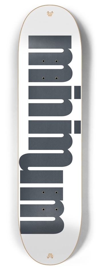 Dizzy Logo 8 Inch Skateboard Deck by minimum Skate Brand