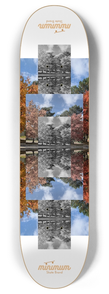 Inception 8 Inch Skateboard Deck by minimum Skate Brand