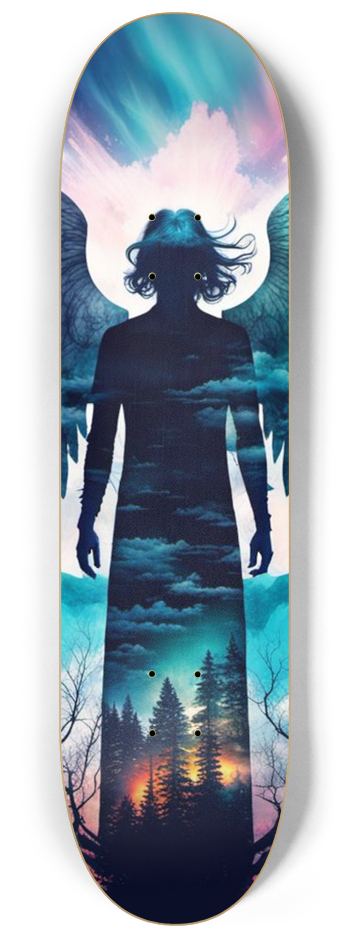 Angel Skateboard Series #2 8-1/4 Skateboard Deck