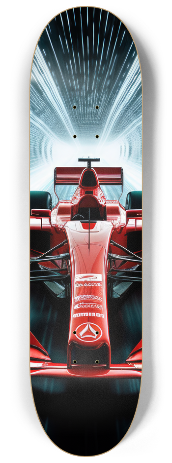 Warp Speed Car Skateboard Series #2 8-1/4 Skateboard Deck