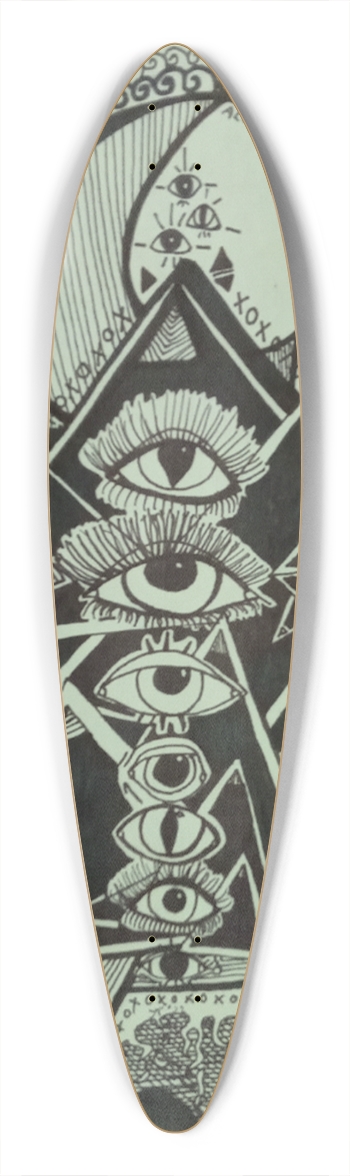 Custom Longboard Pintail Longboard