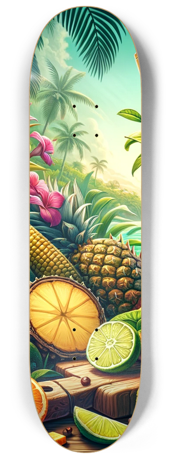 Waka Waka 3 Deck Series #1 8-1/4 Skateboard Deck