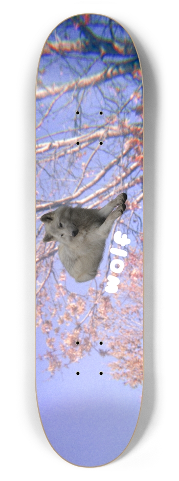 Wolf Deck (7-5) 7-5/8 Skateboard Deck by WolfSkateboards