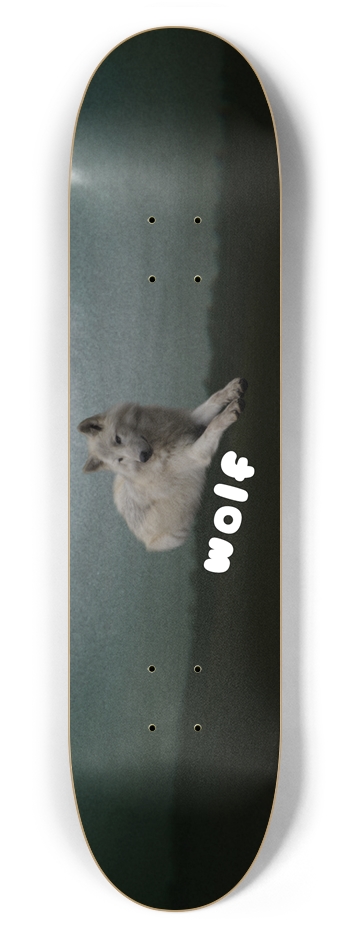 Wolf Deck (7-5) 7-5/8 Skateboard Deck by WolfSkateboards