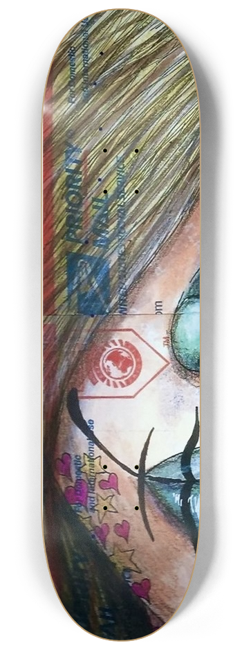 Skateboard Series #1 8-1/4 Skateboard Deck by OurThingCustoms