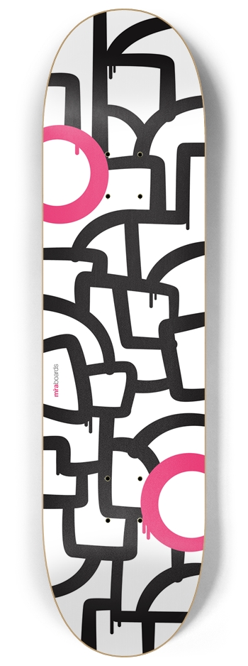 Drip 8-1/4 Skateboard Deck by miraboards