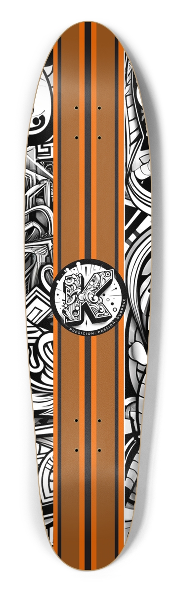 Custom Longboard Longboard Shape by KeenDezignz