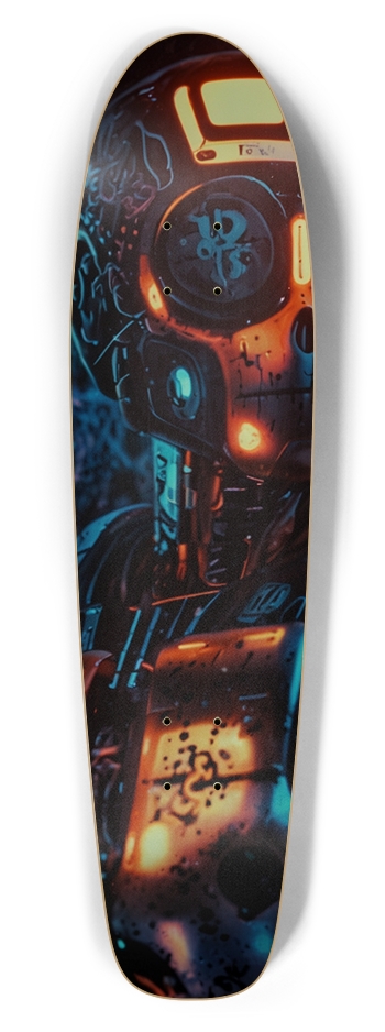 Glow bot Bottle Tail by Zenzdrip