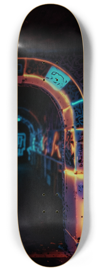 Arches #2 8-1/4 Skateboard Deck by Zenzdrip