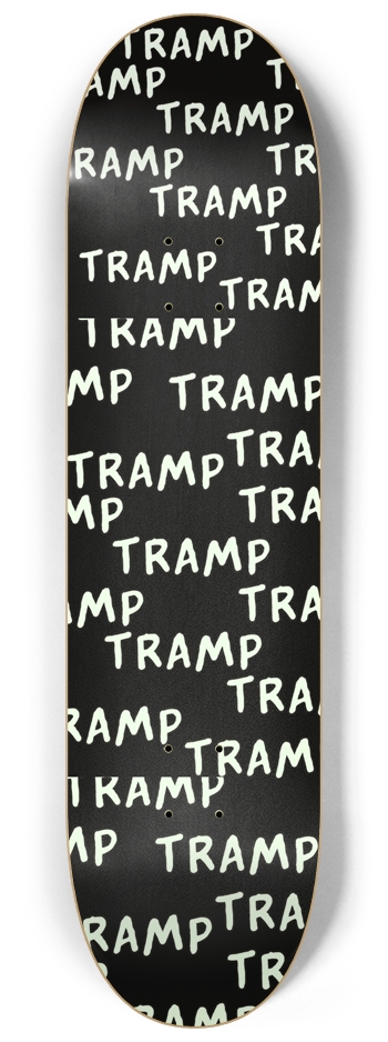 GTT TRAMP Glow 8-1/4 Skateboard Deck by Griptapetramp