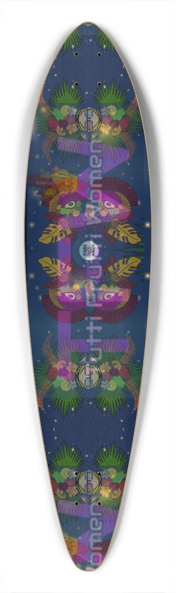 Custom Longboard Pintail Longboard