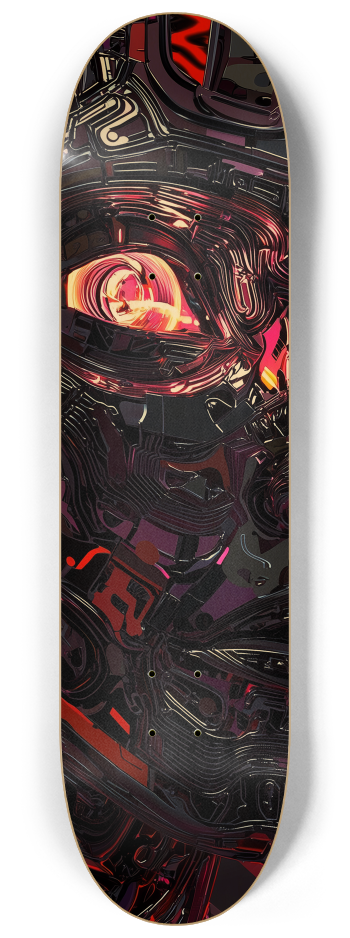 DTM Bold head Skateboard Series #2 8-1/4 Skateboard Deck