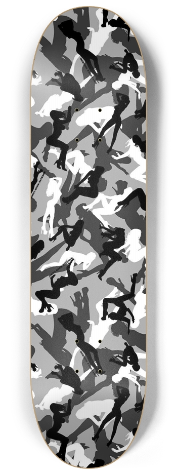 Pinup Urban Camo 8-1/4 Skateboard Deck