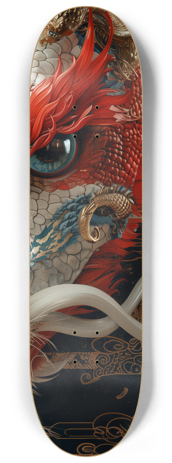 Dragon master Chinese deck wall Skateboard Seri #3 8-1/4 Skateboard Deck