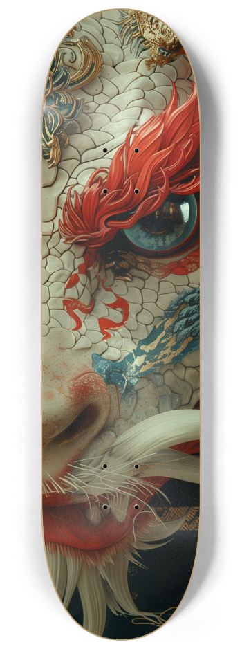 Dragon Master Chinese Skateboard Series #2 8-1/4 Skateboard Deck