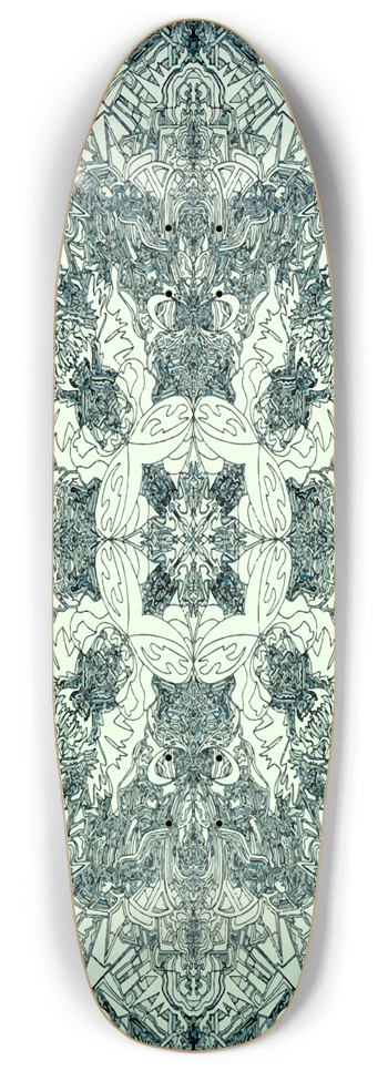 Custom Skateboard Punk Nose Pool Shape