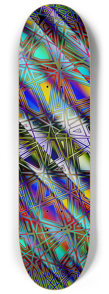 Tangent folded #1 #1 8-1/4 Skateboard Deck