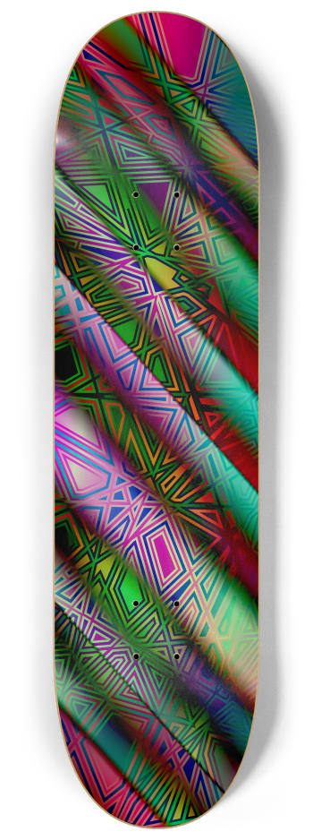 Tangent folded #1 #2 8-1/4 Skateboard Deck