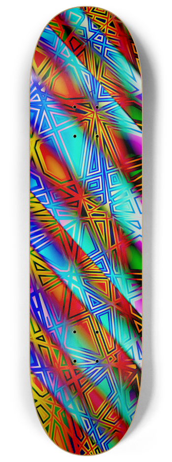 Tangent folded #9 #1 8-1/4 Skateboard Deck