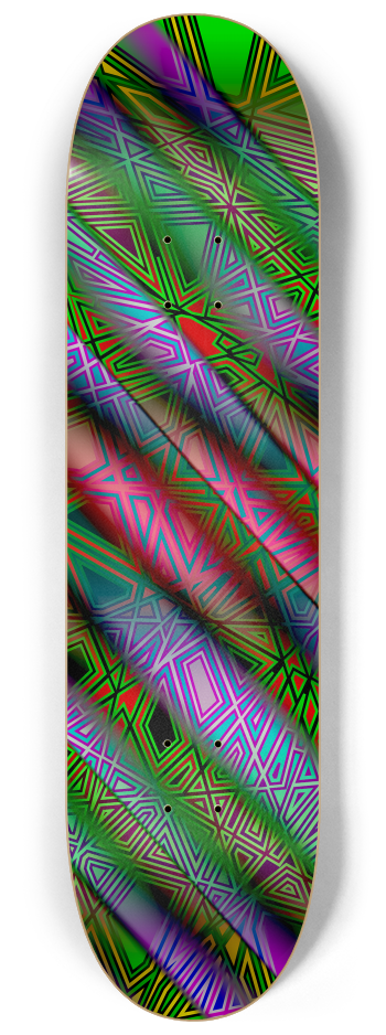 Tangent folded #6 #2 8-1/4 Skateboard Deck