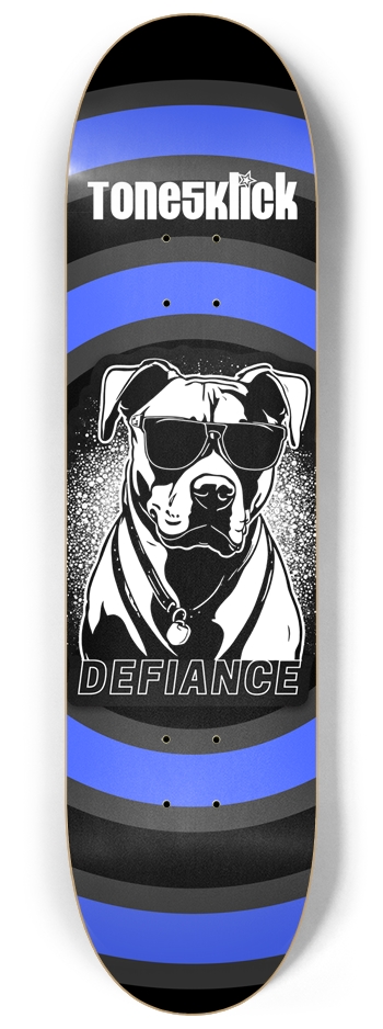 DEFIANCE Tone 8.25 8-1/4 Skateboard Deck by Defiance