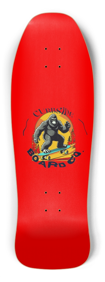 CURBSIDE | BIGFOOT Shredder Shape by CurbsideBoardCo