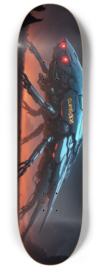 Curbside | RoboBug 8-1/4 Skateboard Deck by CurbsideBoardCo
