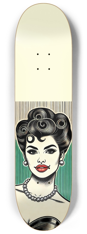 MCM Diva 4 8-1/4 Skateboard Deck by 5AM