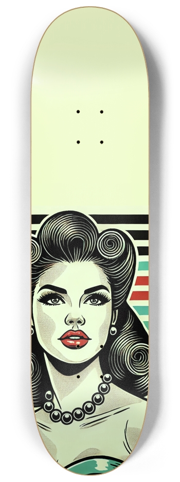 MCM Diva 2 8-1/4 Skateboard Deck by 5AM
